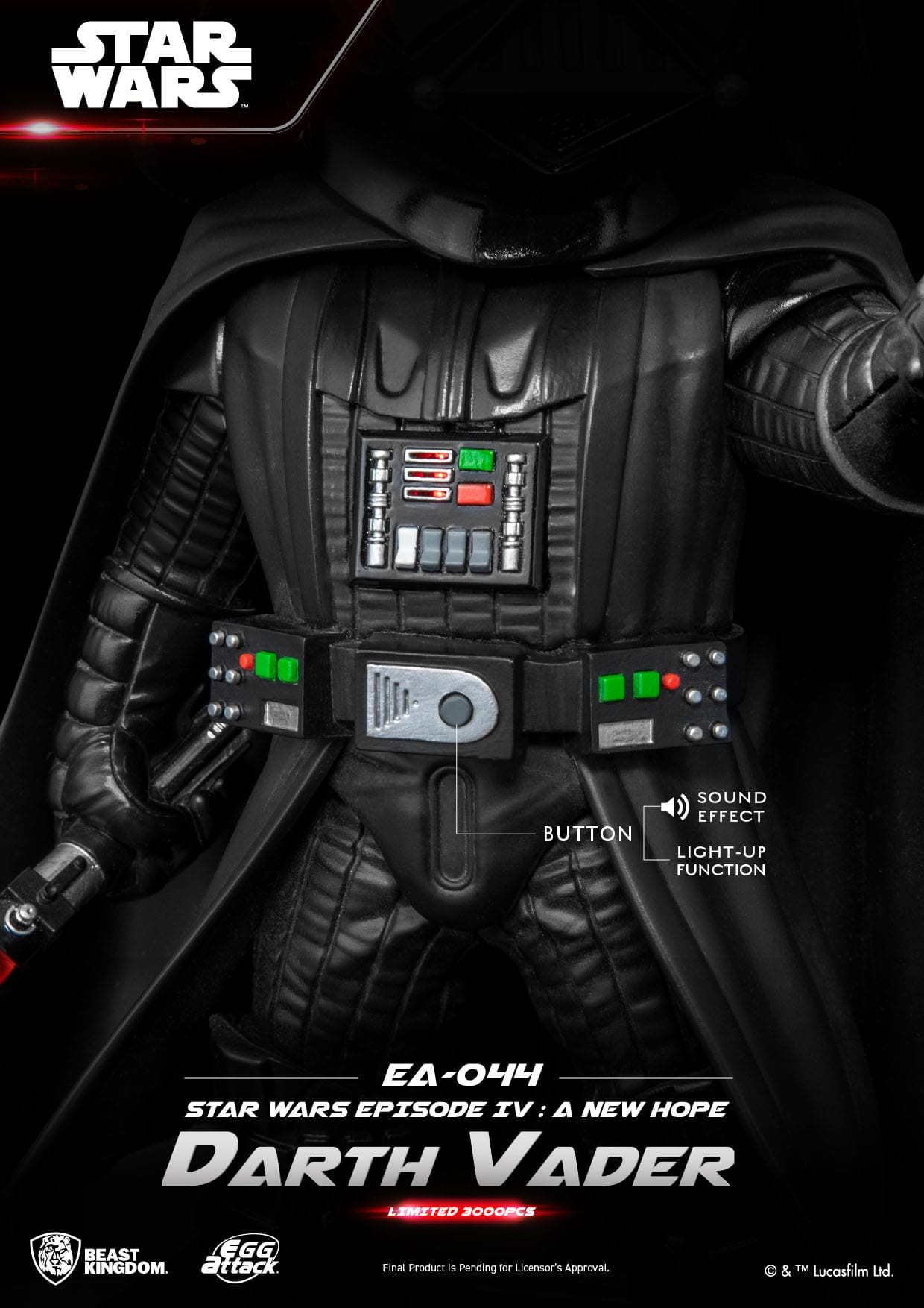 Darth Vader - Beast Kingdom Star Wars Egg Attack Series | Greedo's Guide