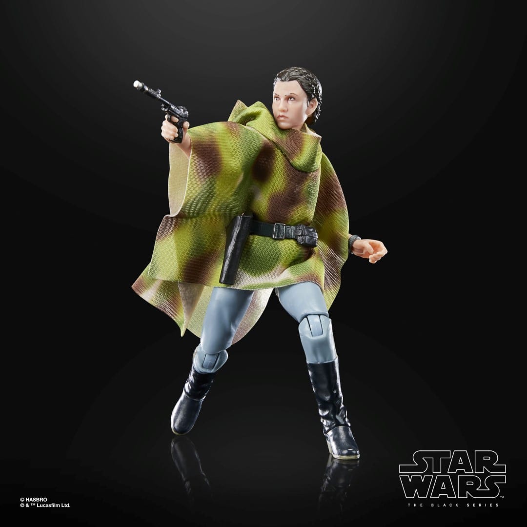 Princess Leia (Endor) - Hasbro The Black Series 40 Years ROTJ | Greedo ...