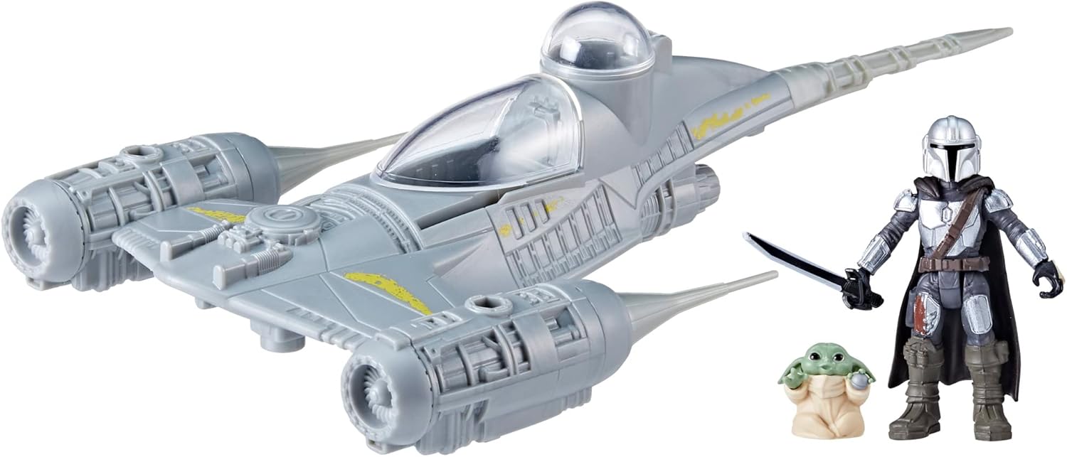Mando's N-1 Starfighter Speed Run - Hasbro Mission Fleet Series ...