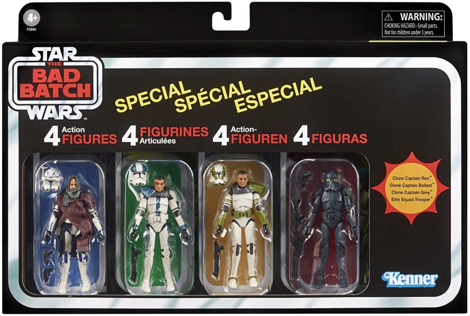 The Bad Batch 4-Pack - Hasbro The Vintage Collection | Greedo's Guide