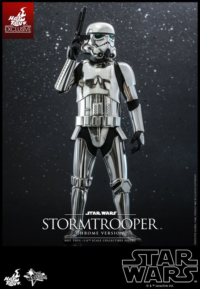 Hot Toys Stormtrooper (Chrome Version) MMS615 - Comic Masterpiece ...