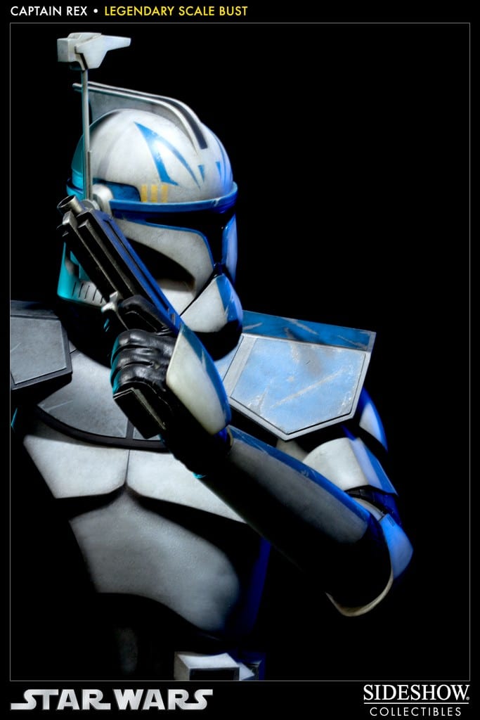 Captain Rex - Sideshow Star Wars Legendary Scale Busts | Greedo's Guide
