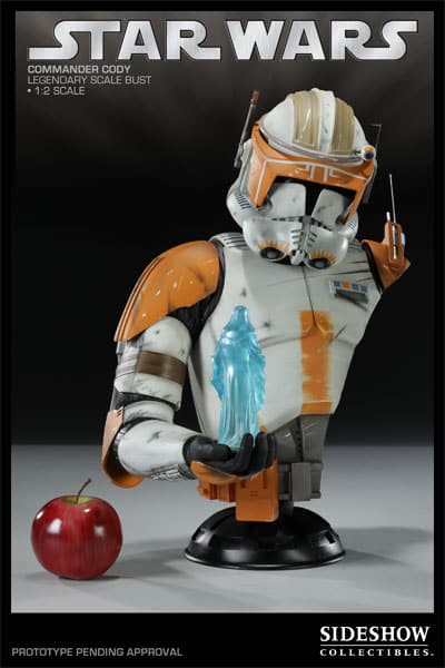 Commander Cody - Sideshow Star Wars Legendary Scale Busts | Greedo's Guide