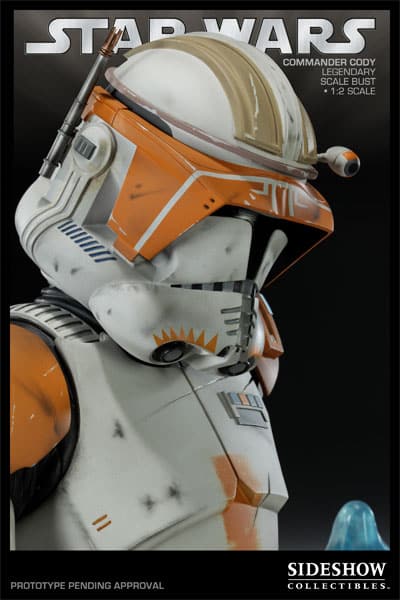 Commander Cody - Sideshow Star Wars Legendary Scale Busts | Greedo's Guide