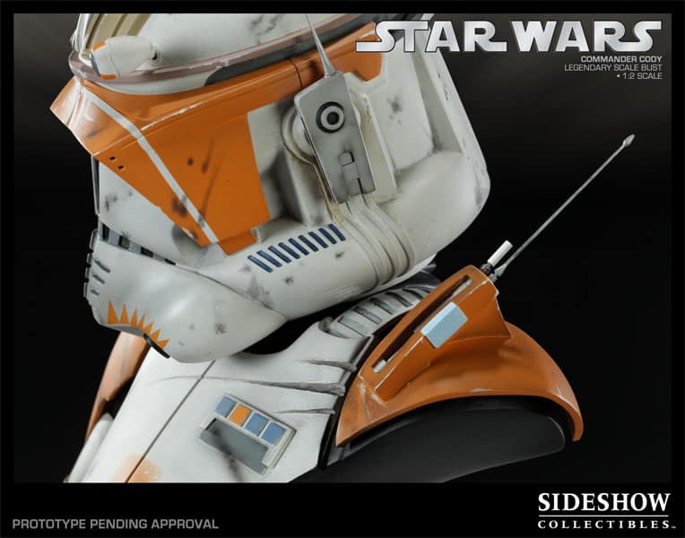 Commander Cody - Sideshow Star Wars Legendary Scale Busts | Greedo's Guide