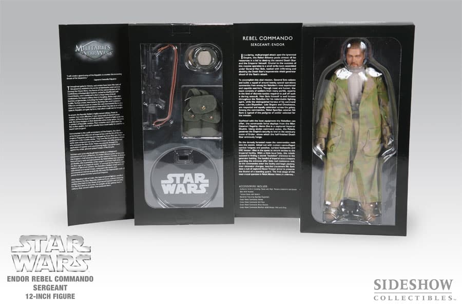 Rebel Commando Sergeant (Endor) - Sideshow Star Wars Sixth Scale ...