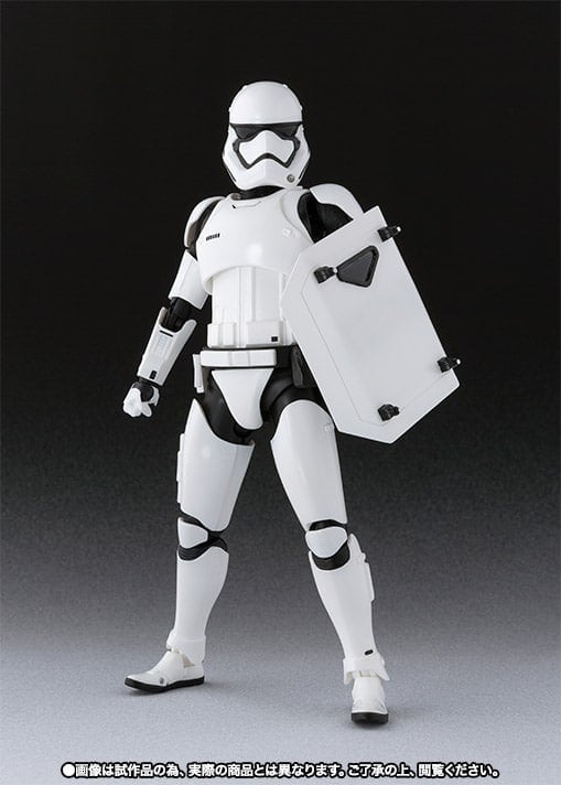First Order Riot Control Stormtrooper - Tamashii Nations Star Wars S.H ...