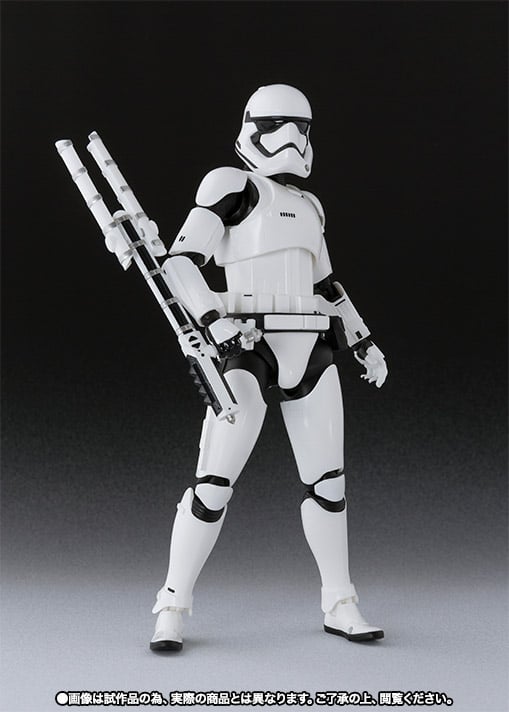 First Order Riot Control Stormtrooper - Tamashii Nations Star Wars S.H ...