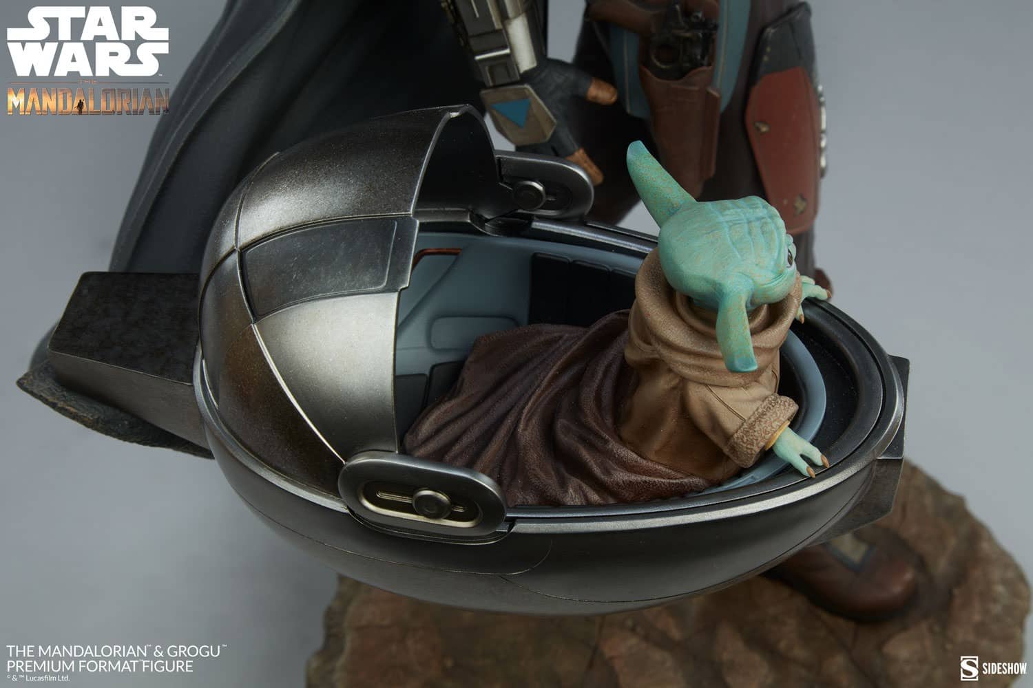 The Mandalorian & Grogu - Sideshow Star Wars Premium Format | Greedo's ...