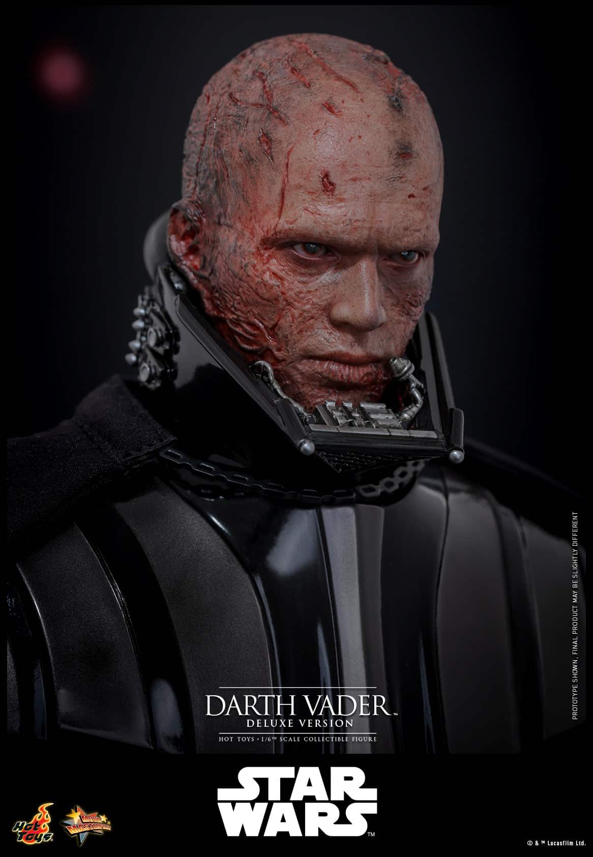 Hot Toys Darth Vader (Deluxe) MMS811 - 20 Years ROTS, Movie Masterpiece ...