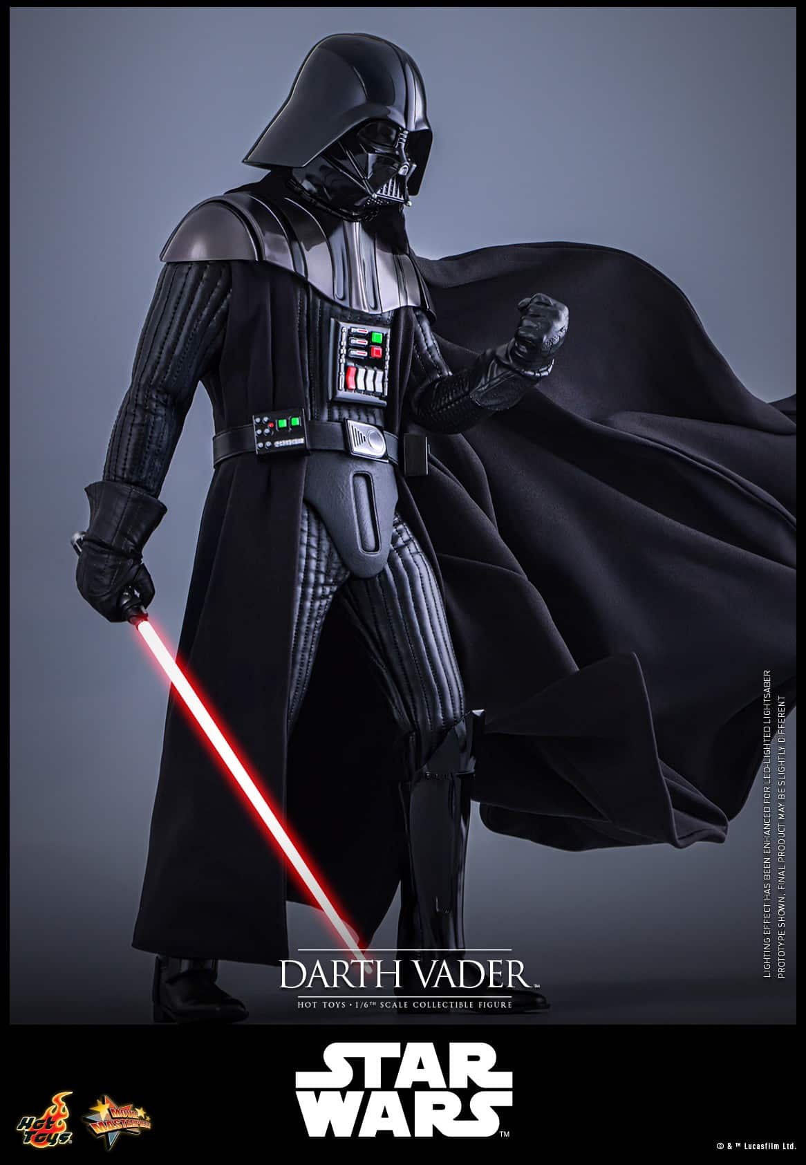 Hot Toys Darth Vader MMS810 - 20 Years ROTS, Movie Masterpiece Series ...