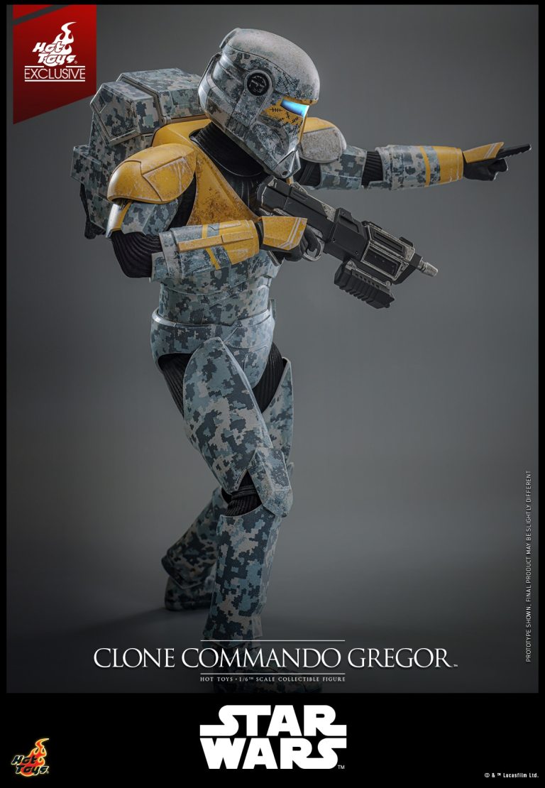 Hot Toys kündigt Clone Commando Gregor als exklusive 1/6th Scale Figure ...