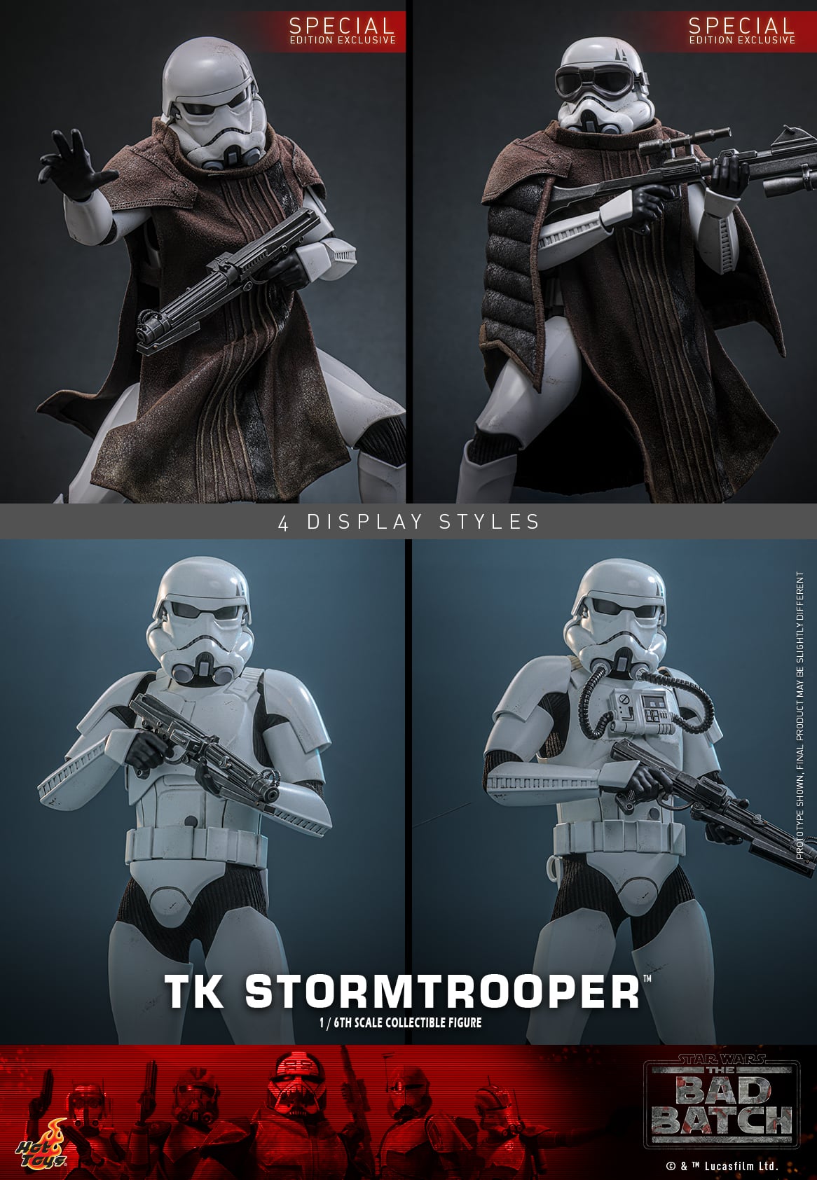 Hot Toys TK Stormtrooper (TMS175) zu The Bad Batch vorgestellt | Greedo ...