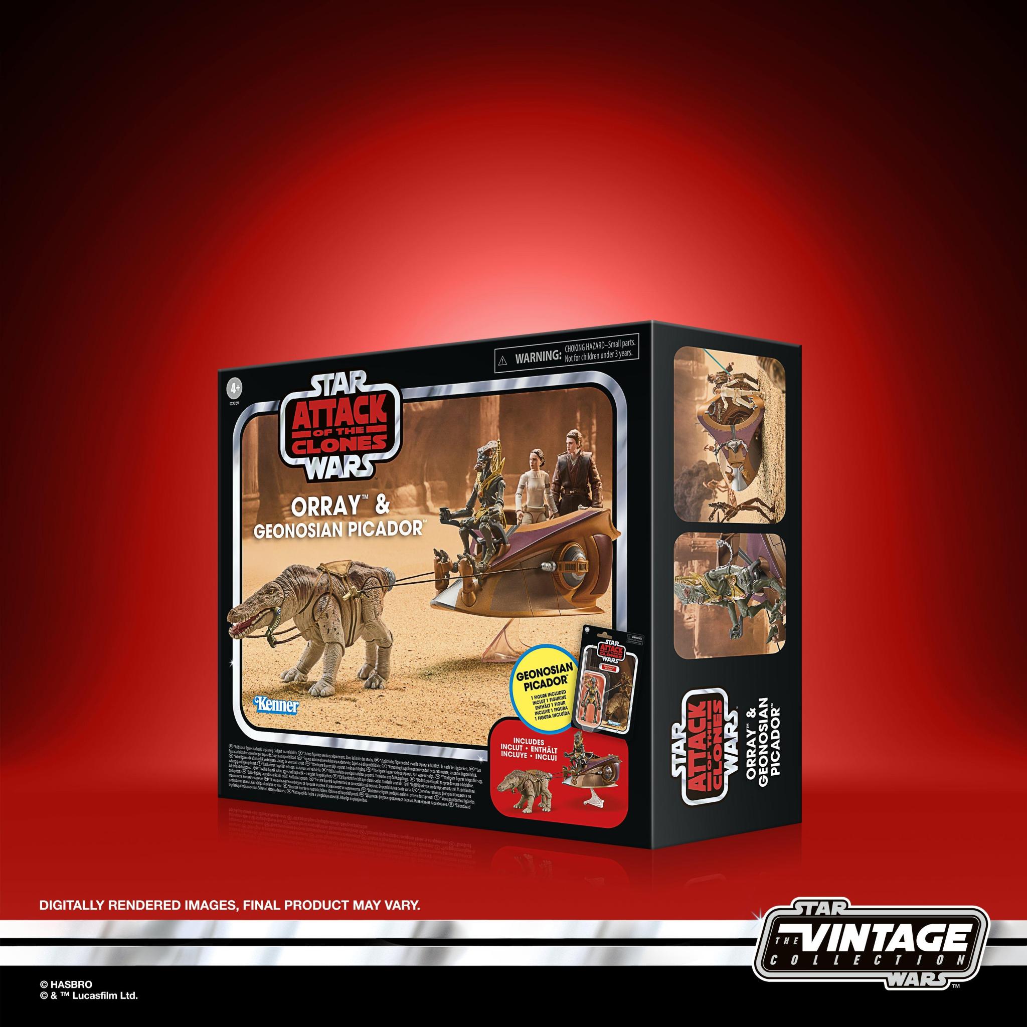 Hasbro Star Wars Vintage Collection Orray & Geonosian Picador ...